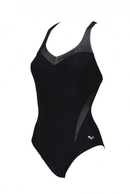 Dámske zoštíhľujúce plavky arena W ISABEL LIGHT CROSS BACK Bodylift